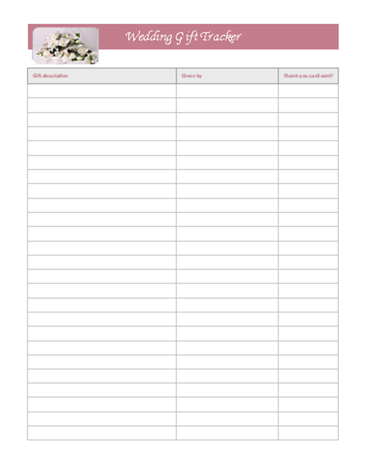 Wedding Song Playlist Template