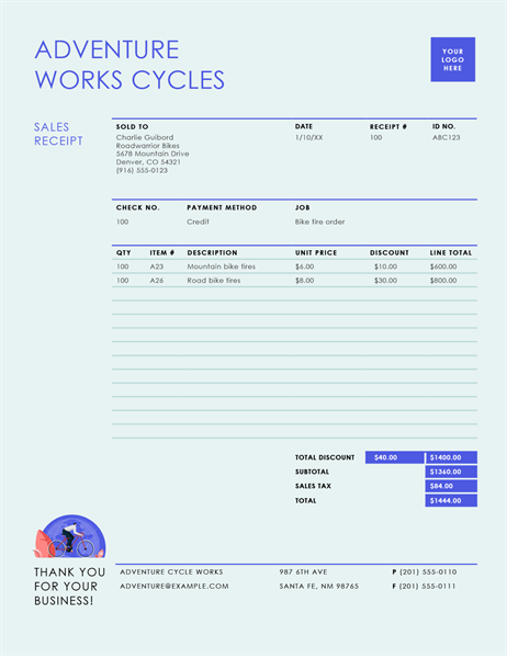 Sales Receipt Template Receipt Templates Free Word Templates