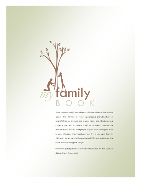 Family History Book