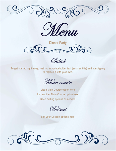 Menus Office